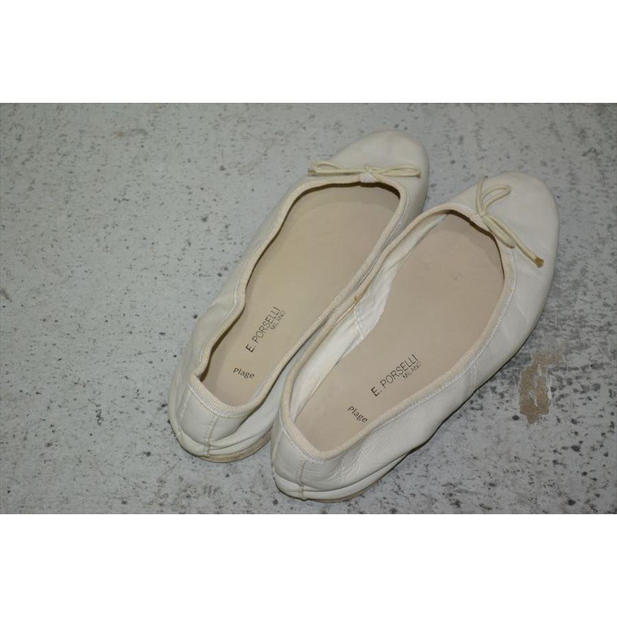 E.PORSELLI ポルセリ プラージュ E.PORSELLI PLAGE バレーシューズ 靴 39（25.5） D6191 : Post ...