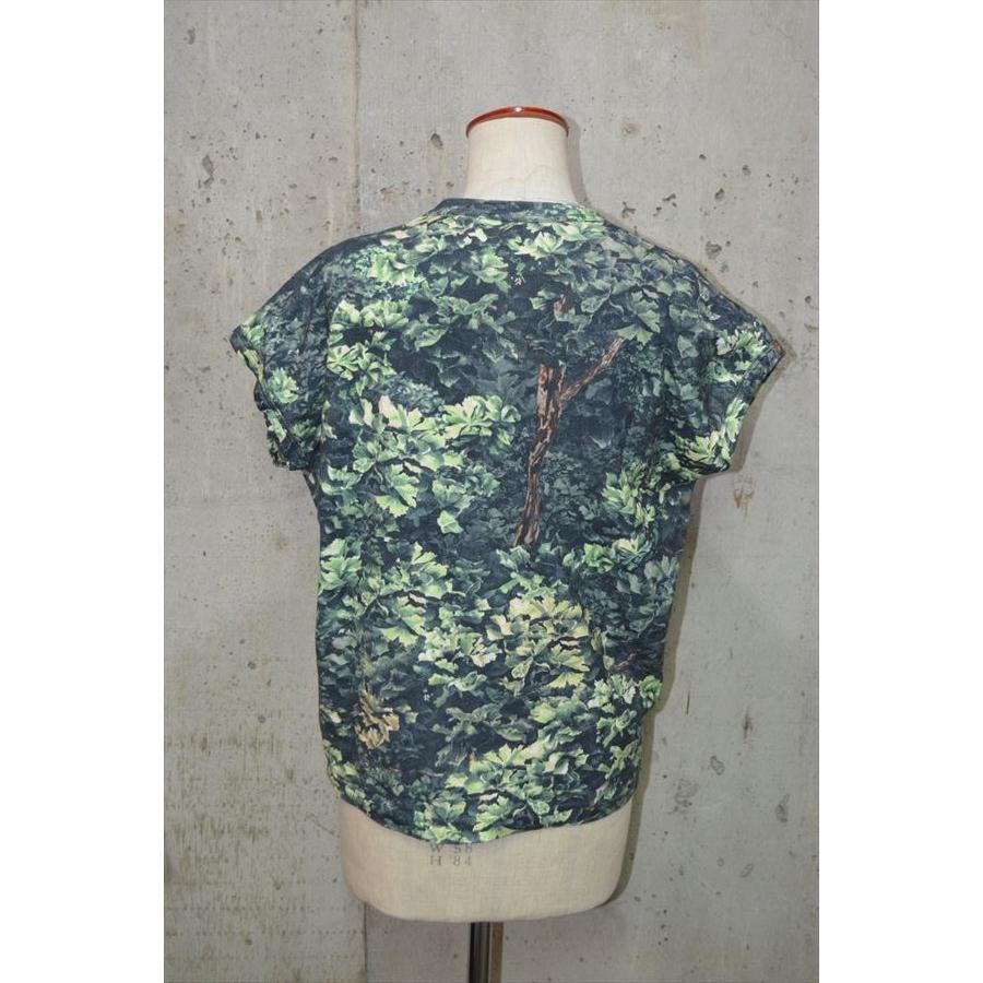 HYKE ハイク HYKE ノースリーブ Tシャツ リーフ柄 1 D6499 : Post-Antique - 通販 - Yahoo!ショッピング