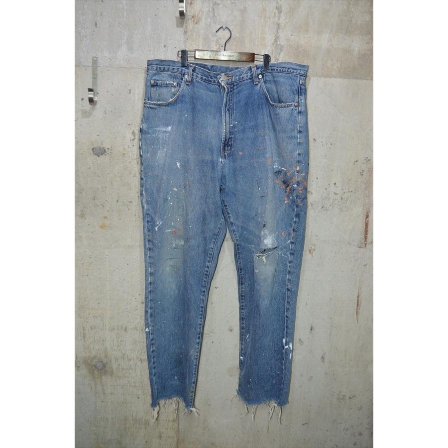 RRL Ralph Lauren ダブルアールエル RRL ペンキ ワイド デニム パンツ D8557 : Post-Antique - 通販 - Yahoo!ショッピング