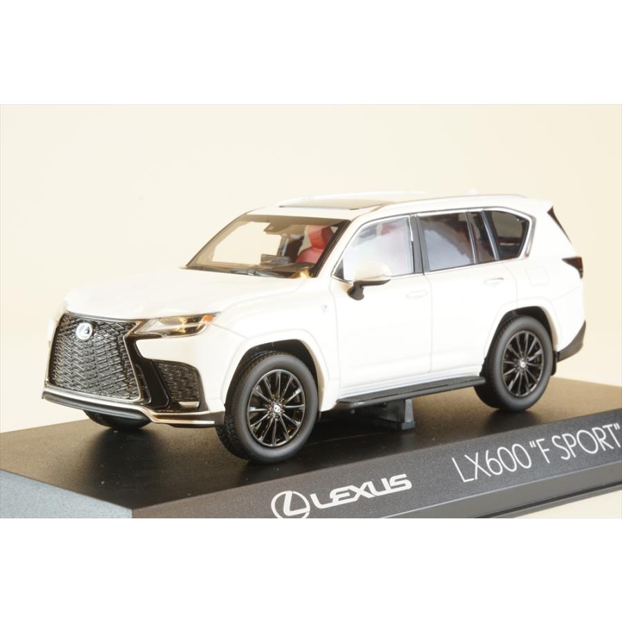 京商 1/43 レクサス LX 600 F SPORT ホワイトノーヴァ GF 輸出専用車 左ハンドル仕様 完成品ミニカー KS03909FW :4548565436248:ポストホビー ...