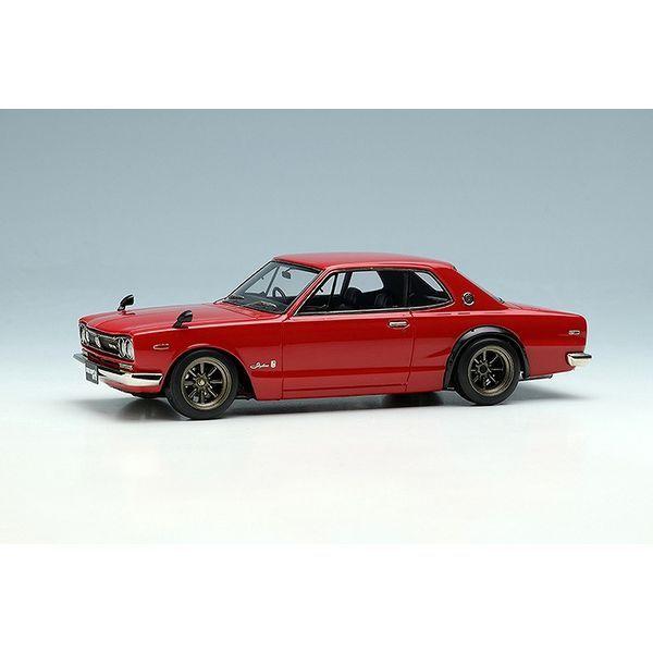 ヴィジョン 1/43 ニッサン スカイライン 2000 GT-R KPGC10 1971 RSワタナベ 8スポーク レッド 完成品ミニカー VM242B : ポストホビーミニカーショップ ...