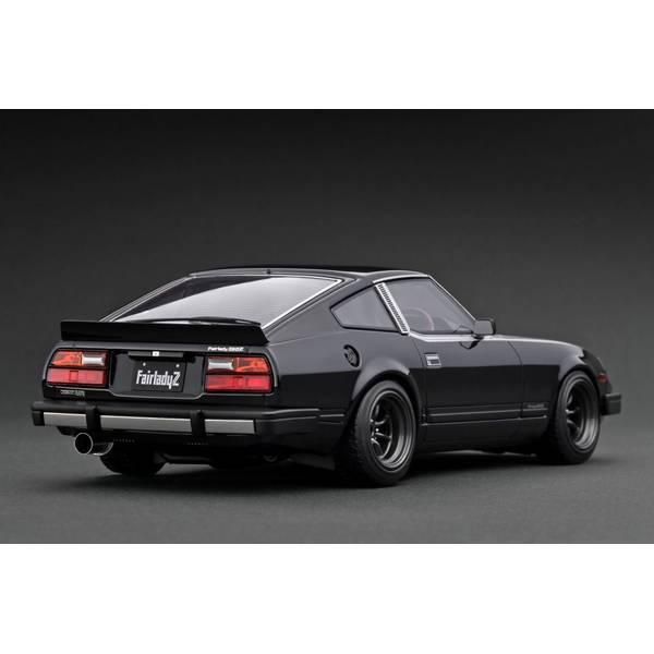 イグニッションモデル 1/18 ニッサン フェアレディZ S130 ブラック/シルバー 完成品ミニカー IG3517 : ポストホビーミニカーショップ - 通販 - Yahoo!ショッピング