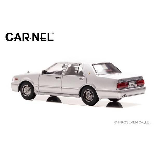 CARNEL 1/43 ニッサン グロリア ブロアムVIP PAY31 1998 プラチナシルバーメタリック 完成品ミニカー CN439808 ...