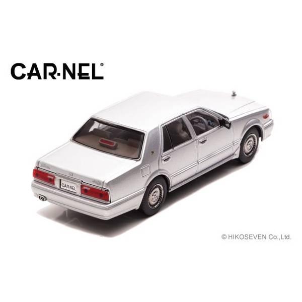 CARNEL 1/43 ニッサン グロリア ブロアムVIP PAY31 1998 プラチナシルバーメタリック 完成品ミニカー CN439808 ...