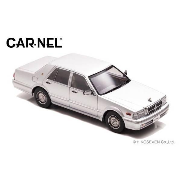 CARNEL 1/43 ニッサン グロリア ブロアムVIP PAY31 1998 プラチナシルバーメタリック 完成品ミニカー CN439808 ...