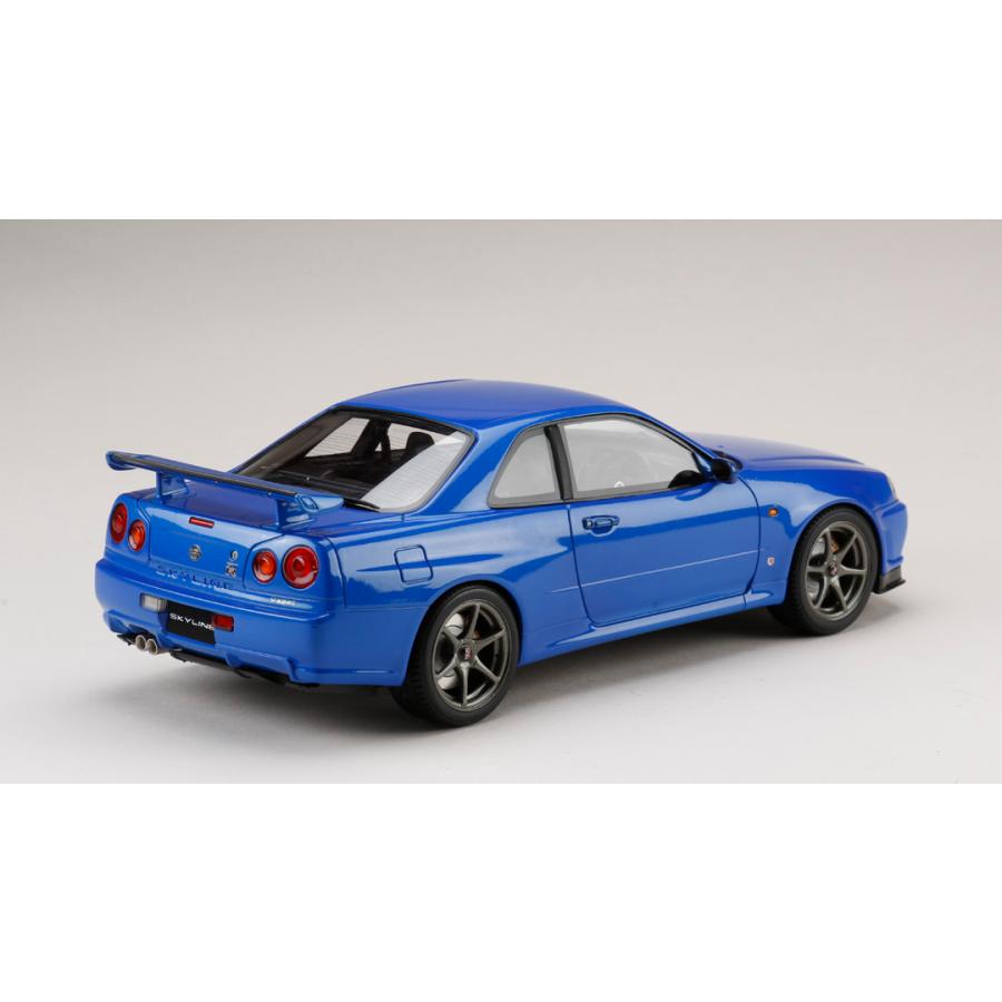 MARK43 1/18 ニッサン スカイライン GT-R V・スペック 1999 (BNR34) ベイサイドブルー (M) 完成品ミニカー ...