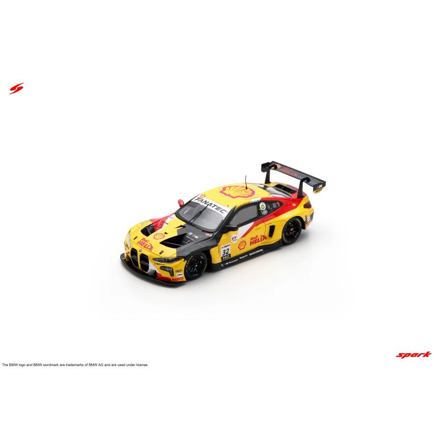 【1月予約】スパーク 1/43 BMW M4 GT3 No.32 2024 バサースト12時間 ポールポジション C.Weerts/D.バン ...