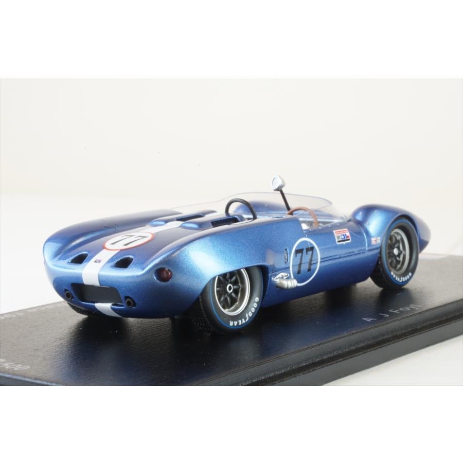 スパーク 1/43 Scarab Mk IV No.77 1963 ナッソー トロフィーレース ウィナー A.J.フォイト 完成品ミニカー ...