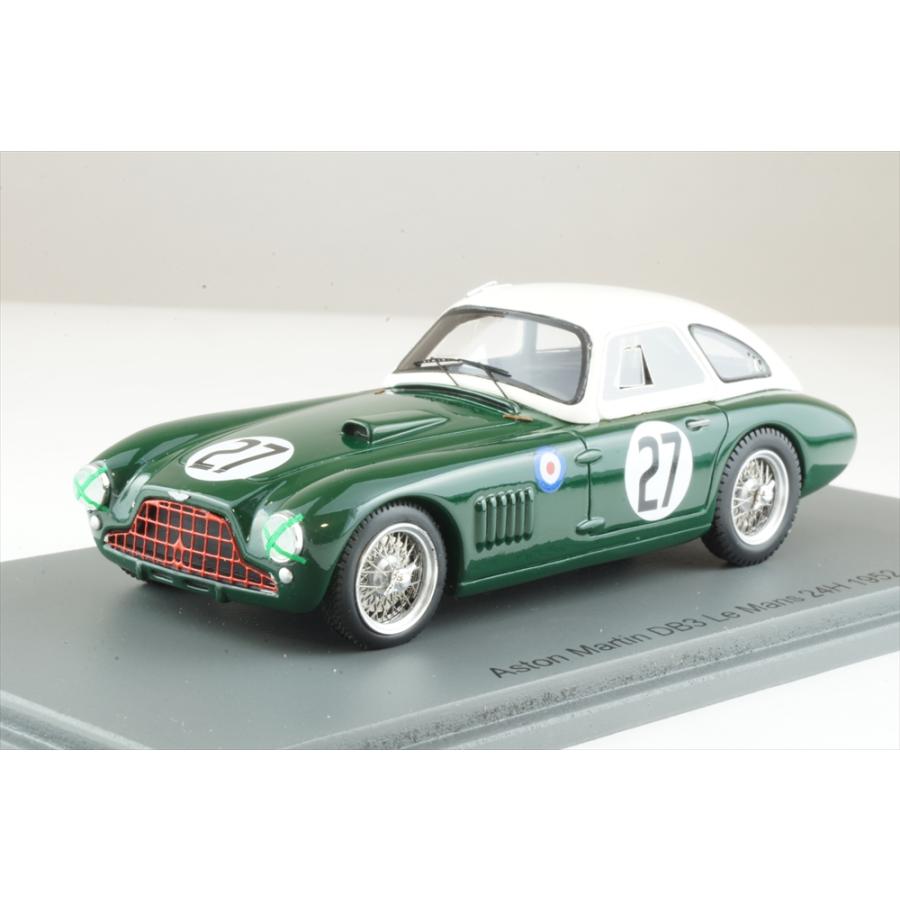 スパークモデル スパーク 1/43 アストンマーチン DB3 No.27 1952 ル・マン24時間 R.Parnell/E.トンプソン 完成品ミニカー S2434 : ポストホビーミニカー ...