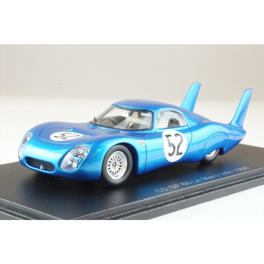 スパーク 1/43 CD プジョー No.52 1966 ル・マン24時間 A.Bertaut/P.Lelong 完成品ミニカー S4596 ...