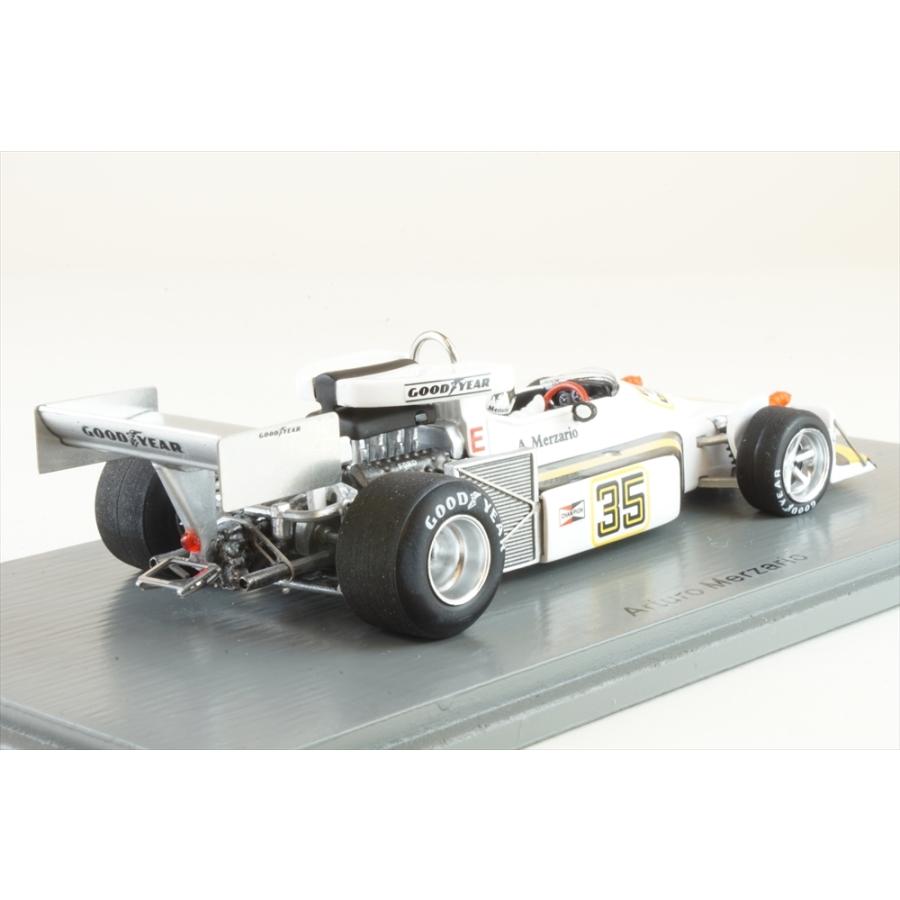 スパーク 1/43 マーチ 761 No.35 1976 F1 スペインGP A.メルツァリオ 完成品ミニカー S7269 : ポストホビーミニカーショップ - 通販 - Yahoo!ショッピング