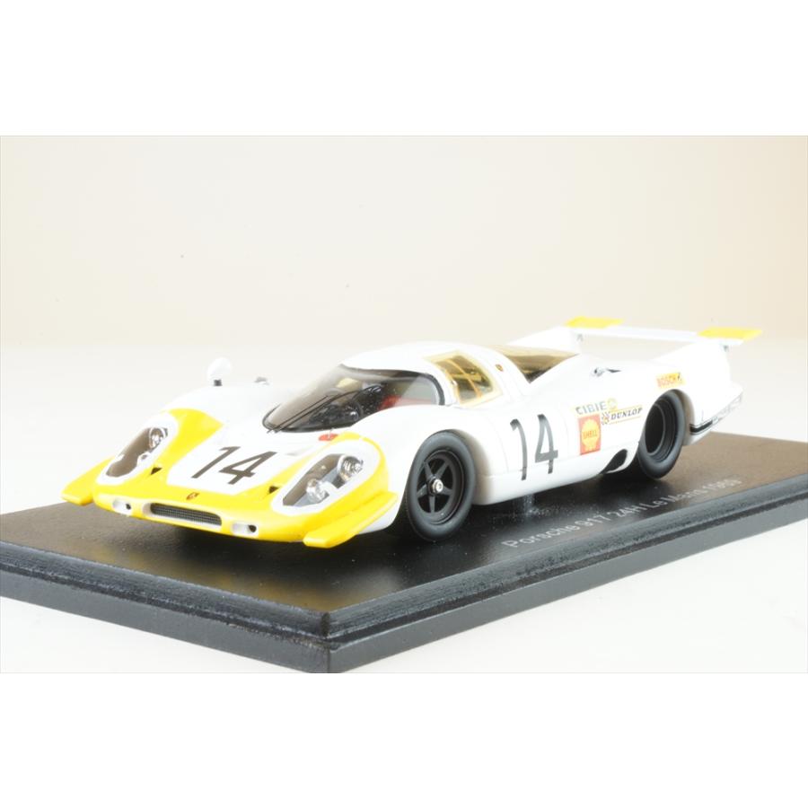 スパークモデル スパーク 1/43 ポルシェ 917LH No.14 1969 ル・マン24時間 R.シュトメレン/K.アーレンスJr. 完成 ...