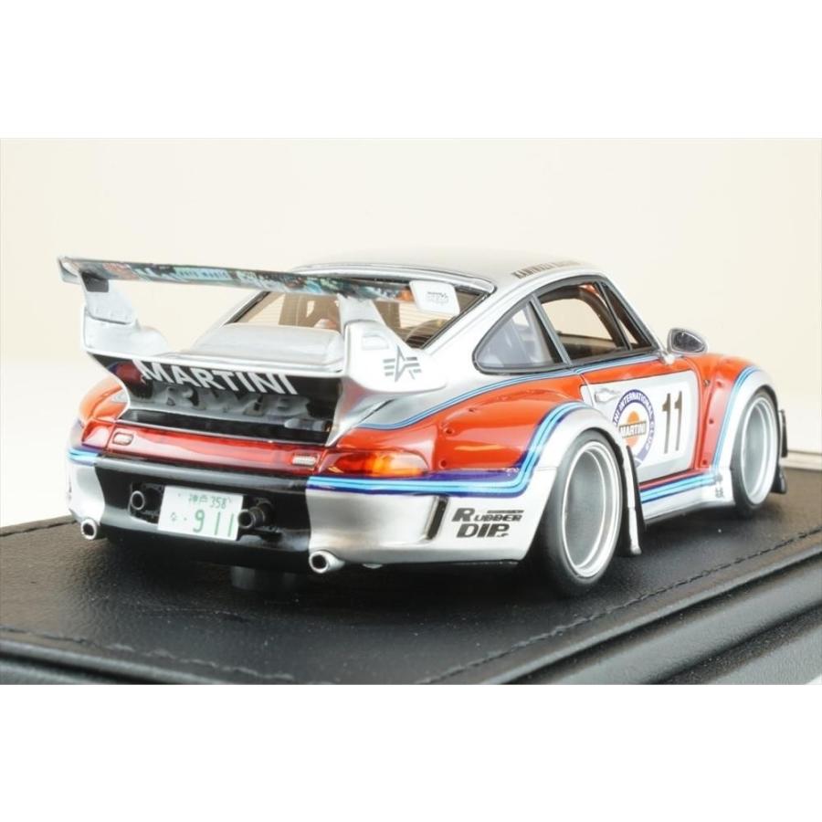 イグニッションモデル 1/43 RWB ポルシェ 993 シルバー/レッド 完成品ミニカー IG2169 : ポストホビーWEBSHOP ...