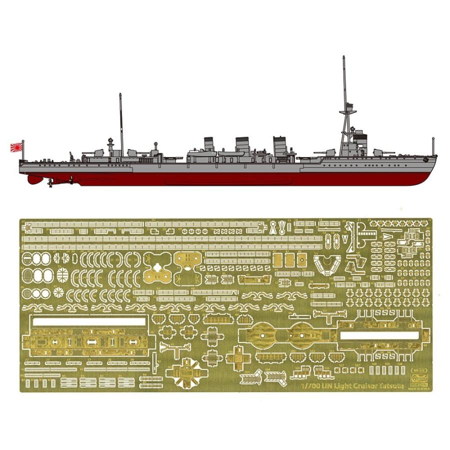 ハセガワ 1/700 日本海軍 軽巡洋艦 龍田 フルハルスペシャル スケールプラモデル CH123 : ポストホビーWEBSHOP Yahoo ...