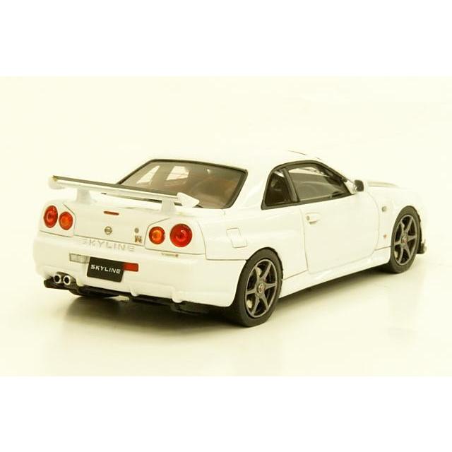 ホビージャパン ミニカー 1/43 マーク43 MARK43 (PM4301CW) 日産 スカイライン GT-R V-SpecII(BNR34 ...