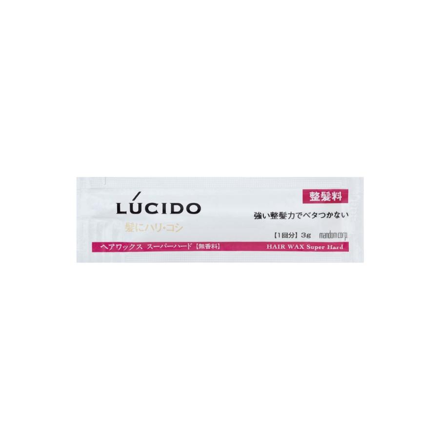 LUCIDO マンダム ルシード 業務用 ヘアワックス スーパーハード パウチ 3g 500個入り 無香料 : potch7 - 通販 - Yahoo!ショッピング