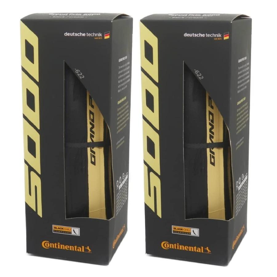 2本セット Continental コンチネンタル GRAND PRIX 5000 グランプリ5000 ブラック/クリーム 700×28C : REFREEZE ヤフー店 - 通販 ...