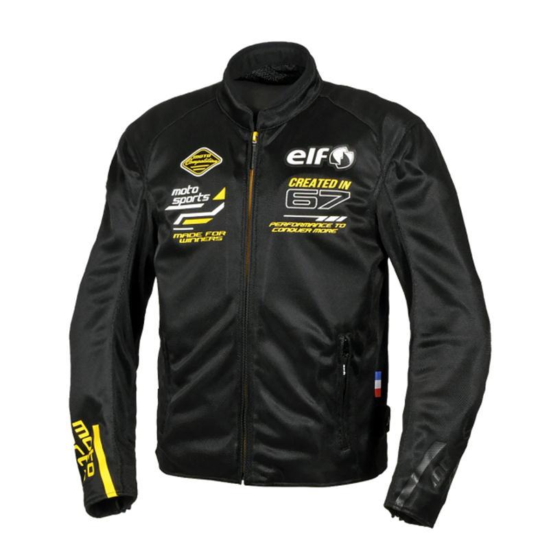 elf エルフ ELF エオリアメッシュジャケット ブラック＆イエロー サイズS : Power house sports - 通販 - Yahoo!ショッピング