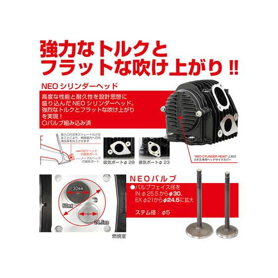 KITACO キタコ 181cc NEO ボアアップKIT シルバー グロム(JC61/JC75）・モンキー125（JB02） : Power house sports - 通販 ...