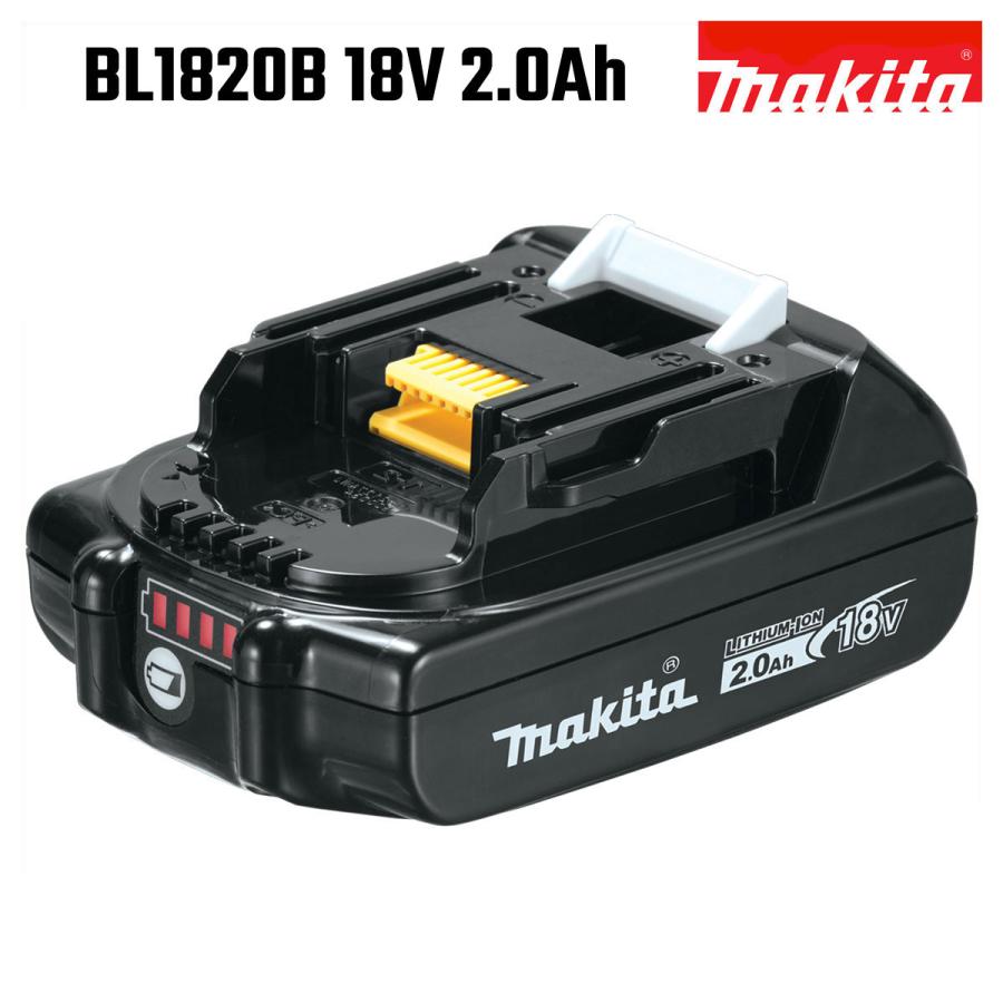 マキタ MAKITA 18V 純正 バッテリー BL1820B 残容量表示 軽量 2.0Ah : power of dream - 通販 - Yahoo!ショッピング