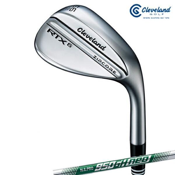 ダンロップ メンズ クリーブランド RTX 6 ジップコア ツアーサテン ウェッジ NS PRO 950 GH NEO スチールシャフト ...