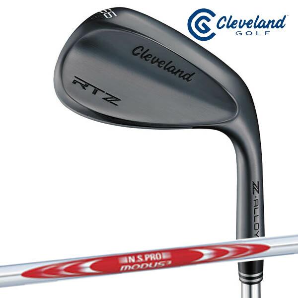 【メーカーカスタム】ダンロップ メンズ クリーブランド RTZ ブラックサテン ウェッジ NS PRO MODUS 3 SYSTEM TOUR ...