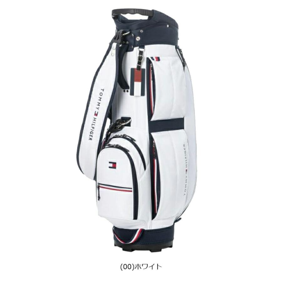 トミーヒルフィガー 2024年秋冬モデル キャディーバッグ 9.0型 4分割 3.3kg 46インチ対応 ネームプレート付属 刻印タイプ THMG4FC5【24】 : パワーゴルフ メンズ ...