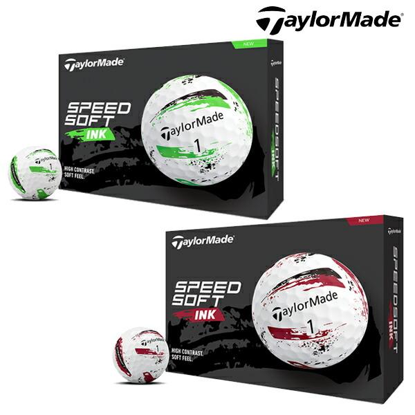 テーラーメイド Speed Soft INK スピードソフト インク ゴルフボール 1ダース【24】 : パワーゴルフ メンズ&レディース ...