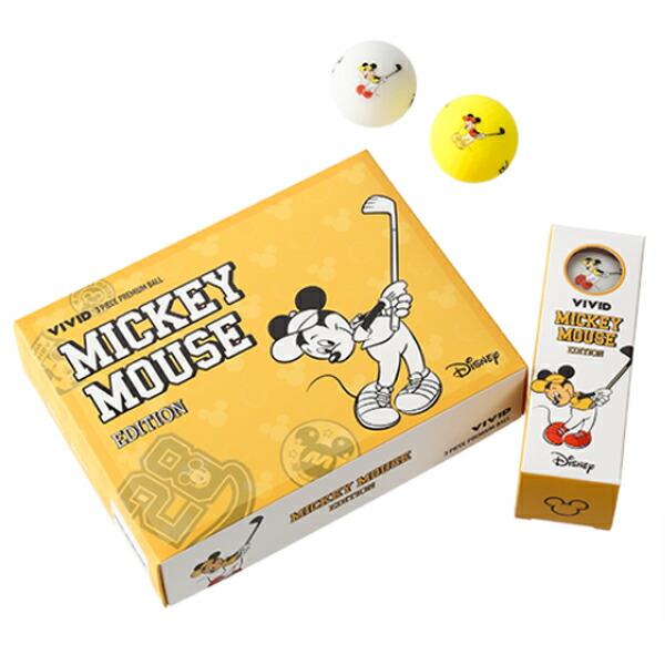 ボルビック ディズニー ミッキー ゴルフボール 1ダース VV5PNA16 Volvik DISNEY MICKEY GOLF DZ PACK ...