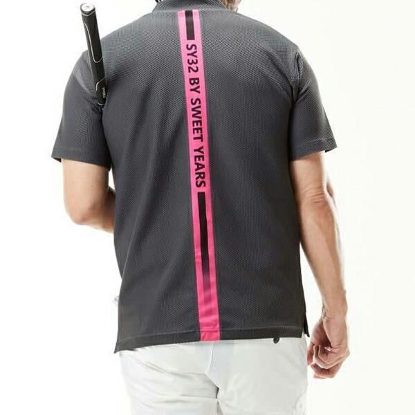 SY32 2025年春夏モデル メンズ3D-FACE BACK NEON モックネック 半袖シャツ SYG-25S020【25】 : パワーゴルフ メンズ&レディース - 通販 - Yahoo ...