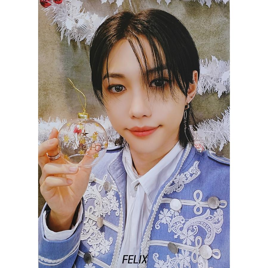 Stray Kids スキズ Felix フィリックス グッズ ポスター 12枚 (A3サイズ) ＋ ステッカー セット (13点セット) K ...