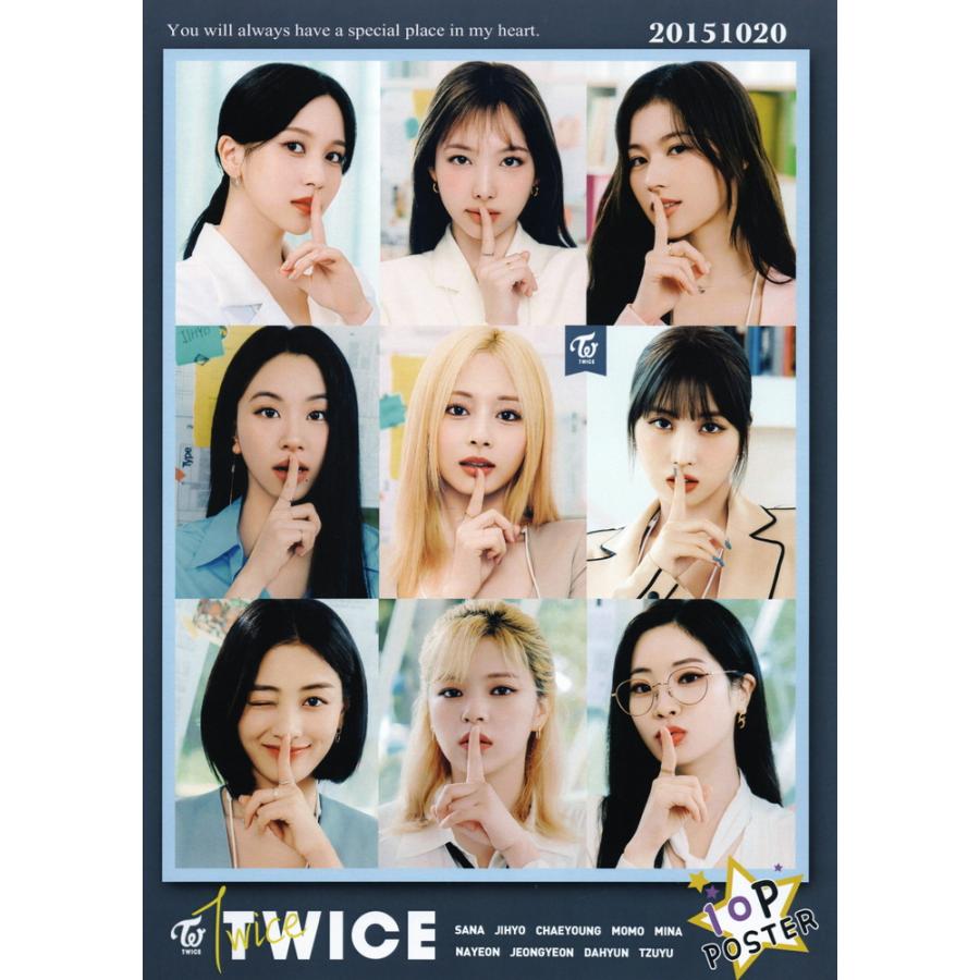 TWICE トゥワイス グッズ グッズ ポスター 10枚セット A4サイズ 10P ポスター :twice10p:スター セレクション - 通販 - Yahoo!ショッピング