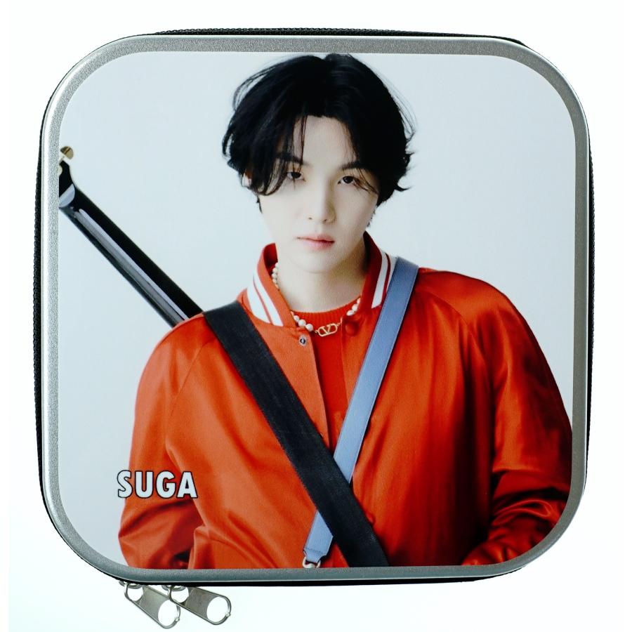 BTS SUGA シュガ グッズ CDケース/DVDケース (20枚収納 可能) K-POP 写真1 : スター セレクション - 通販 - Yahoo!ショッピング