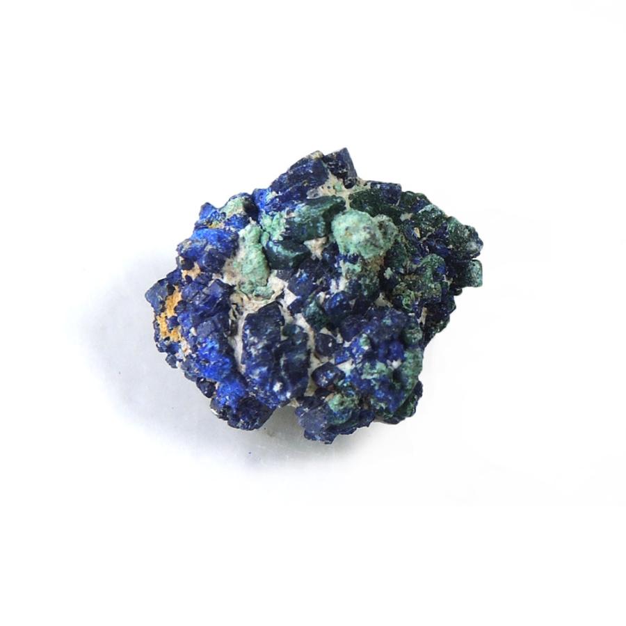 アズライト 原石 産地 モロッコ azurite アジュライト マウンテンブルー 藍銅鉱 天然石 鉱物 1点もの 現品撮影 AZSS-509 ...