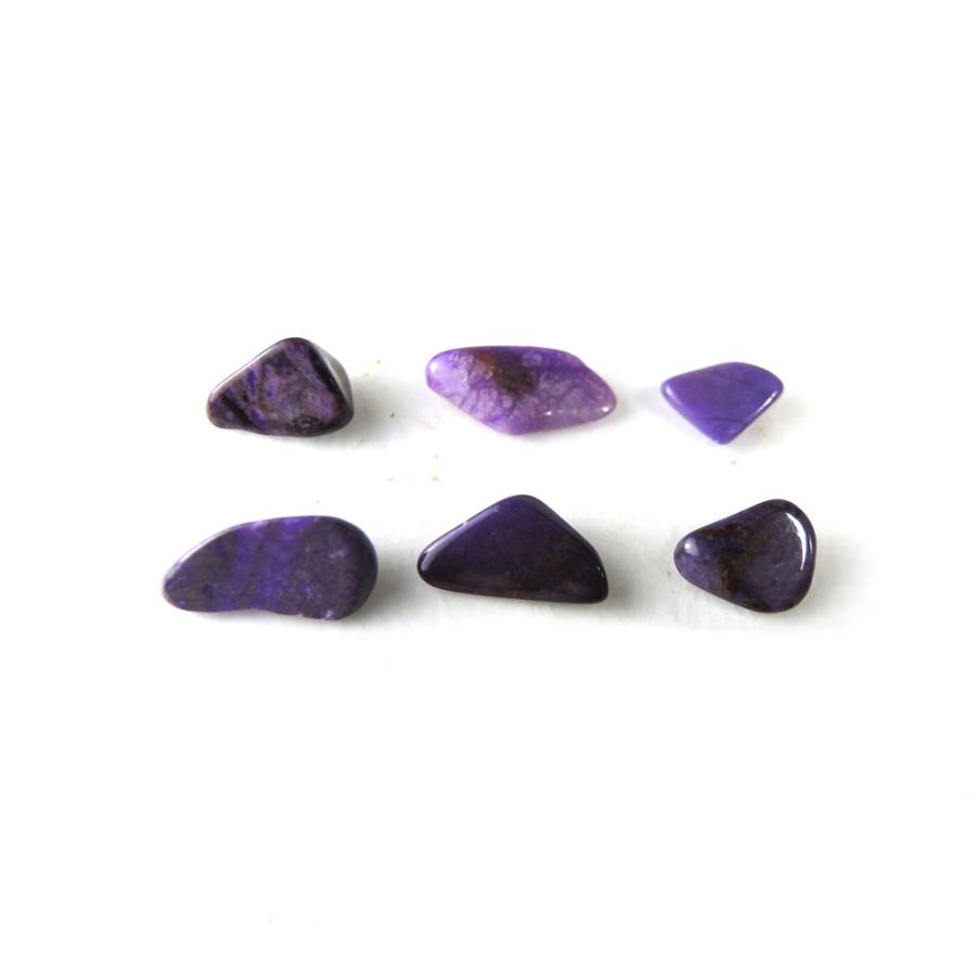 スギライト セット さざれ 磨き 南アフリカ共和国 sugilite 杉石 lavulite ルブライト royalazel ローヤルアゼール ...