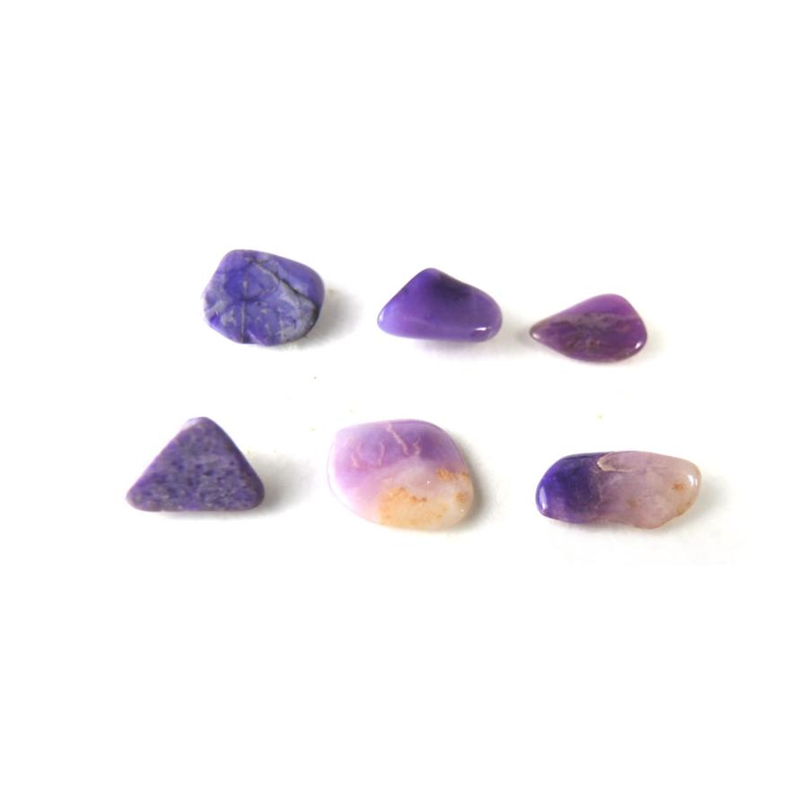 スギライト セット さざれ 磨き 南アフリカ共和国 sugilite 杉石 lavulite ルブライト royalazel ローヤルアゼール ...