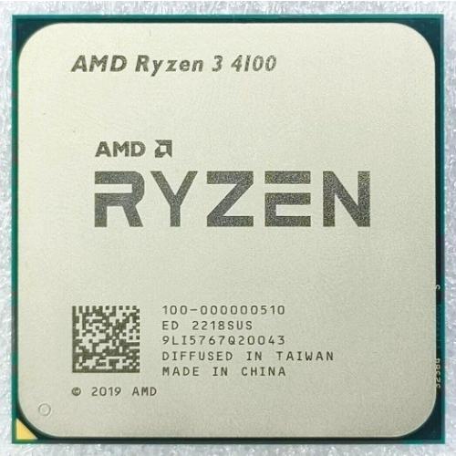 AMD Ryzen 3 4100 3.8GHz 4Core 65W Desktop AM4 CPU Processors : amd ...