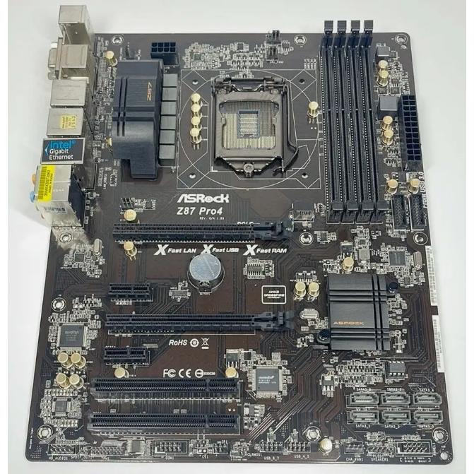 ASRock Z87 PRO4 Socket 1150 DDR3 Intel Z87 DVI HDMI USB3.0 Motherboard ...