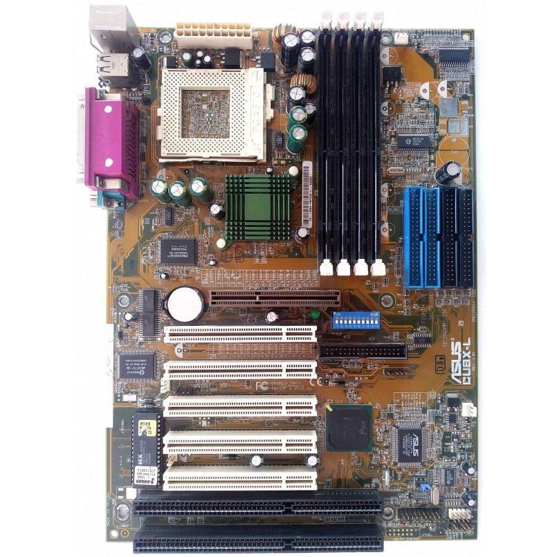 ASUS CUBX-L REV.1.01 Socket 370 Intel 440BX ATX Motherboard : パワーテクノロジー ...