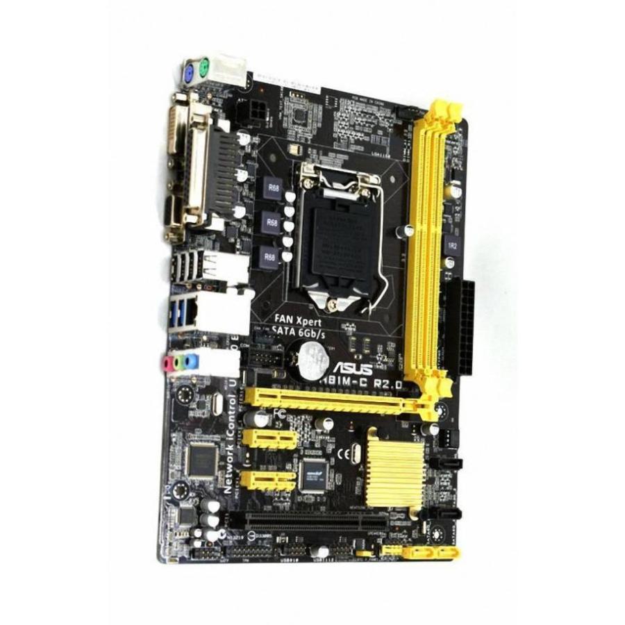 ASUS H81M-C R2.0 LGA1150 Intel H81 DDR3 DVI USB3.0 Micro ATX Motherboard : パワーテクノロジーショップ - 通販 ...