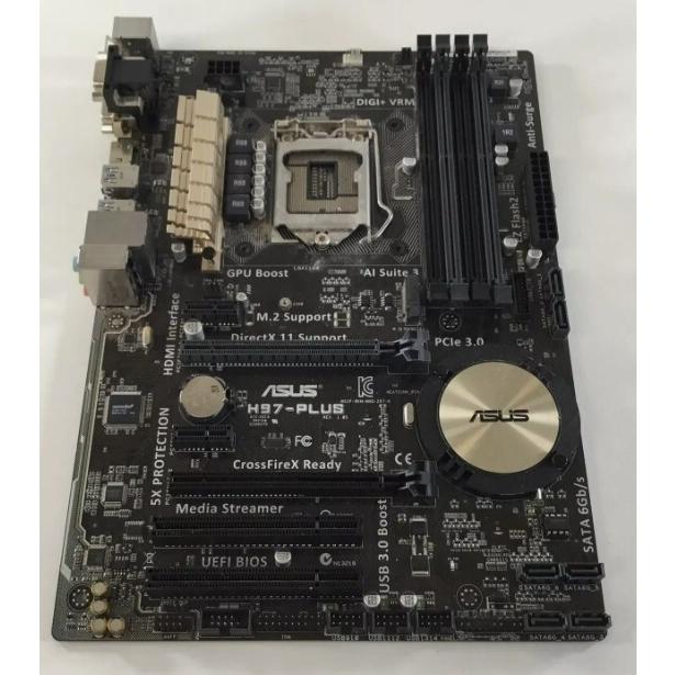ASUS H97-PLUS LGA1150 DDR3 H97 USB3 SATA3 ATX Intel HDMI Motherboard ...