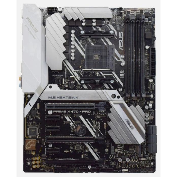ASUS PRIME X470-PRO AMD X470 Socket AM4 DDR4 SATA3 M.2 HDMI ATX ...