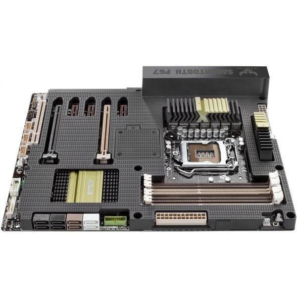 ASUS SABERTOOTH P67 LGA 1155 Intel SATA 6Gb/s USB 3.0 ATX Motherboard ...