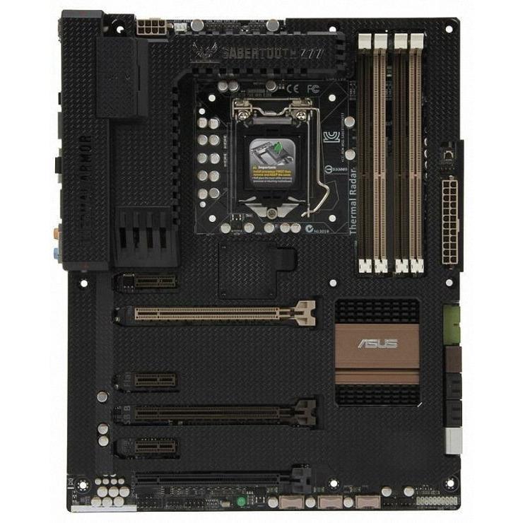 ASUS SABERTOOTH Z77 LGA 1155 Intel HDMI SATA 6Gb/s USB 3.0 ATX ...