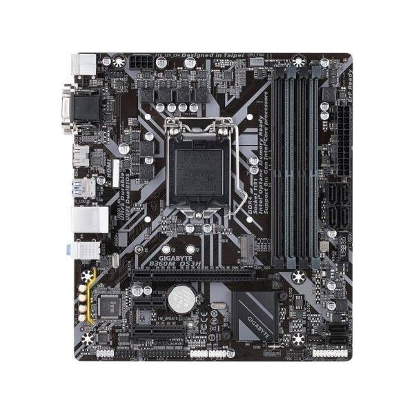 GIGABYTE B360M DS3H LGA 1151 (300 Series) Intel B360 HDMI SATA 6Gb/s ...