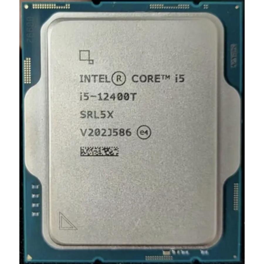 Intel Core i5-12400T SRL5X 6C 4.2GHz 18MB 35W LGA1700 : パワーテクノロジーショップ ...