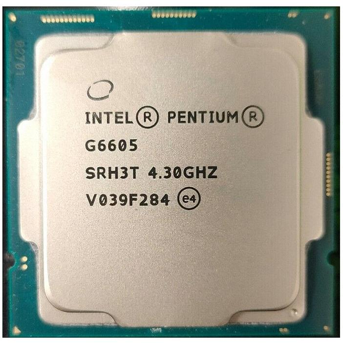 Intel Pentium Gold G6605 SRH 2C 4.3GHz 4MB 58W LGA1200 : intel-pentium ...