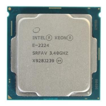 Intel Xeon E-2224 SRFAV 4C 3.4GHz 8MB 71W LGA1151 : パワーテクノロジーショップ - 通販 ...