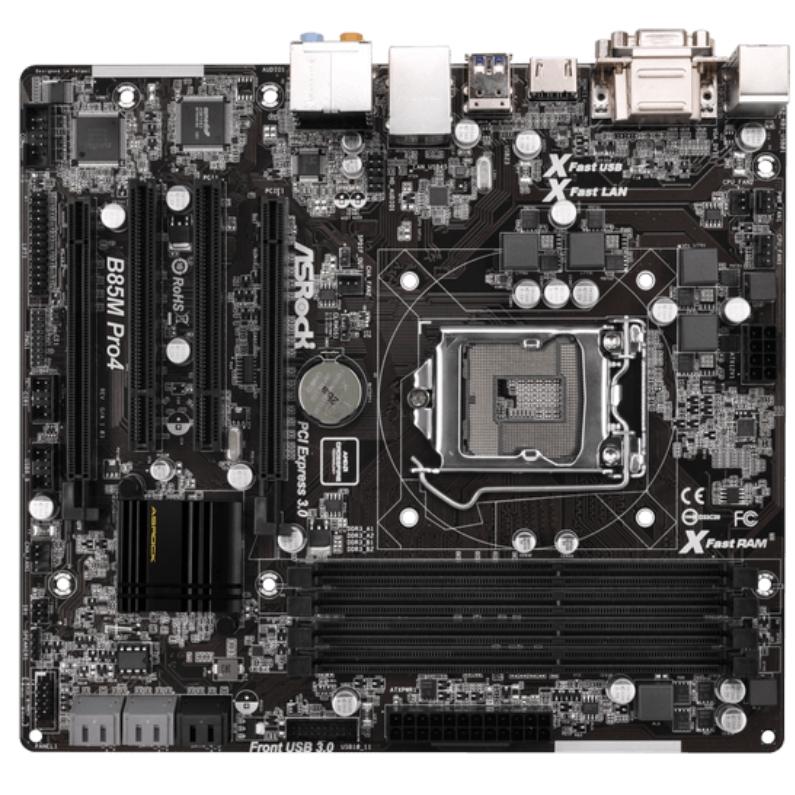ASRock B85M PRO4 Intel B85 Socket 1150 DDR3 Motherboard 国内発 : パワーテクノロジーストア - 通販 - Yahoo!ショッピング