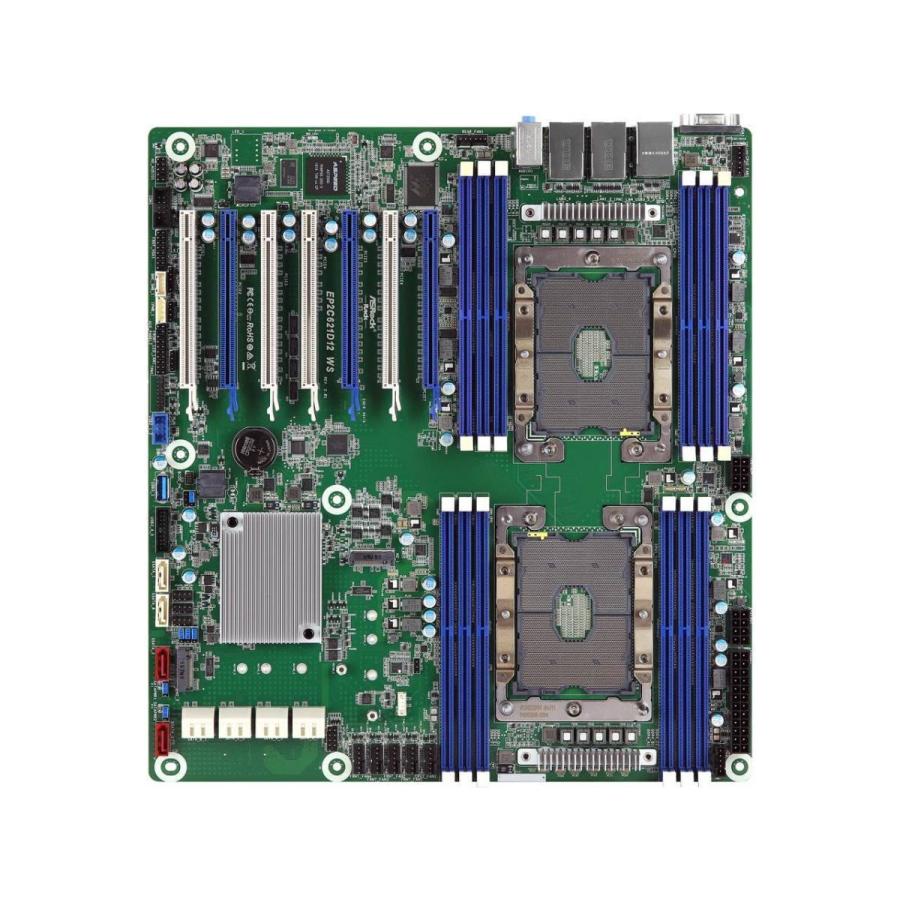 ASRock Rack EP2C621D12 WS EEB Server LGA 3647 Intel C621 Motherboard : パワーテクノロジーストア - 通販 - Yahoo ...